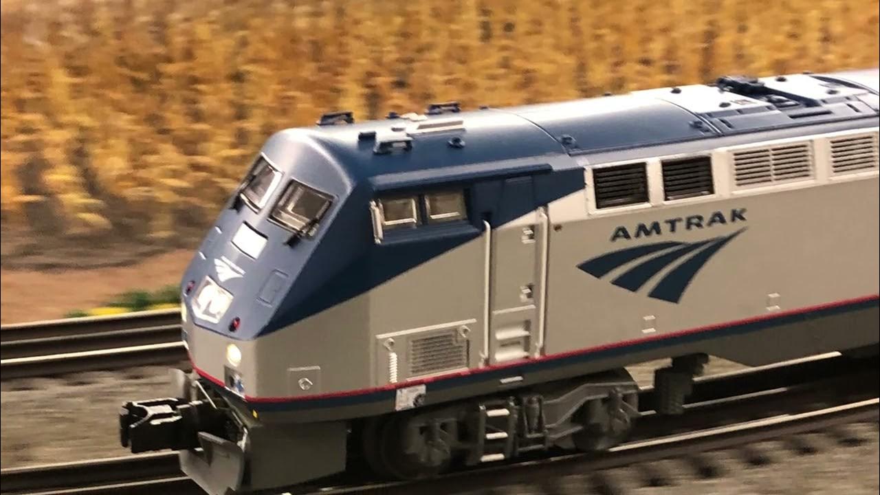 MTH Amtrak Phase V P42DC & AEM-7 - YouTube