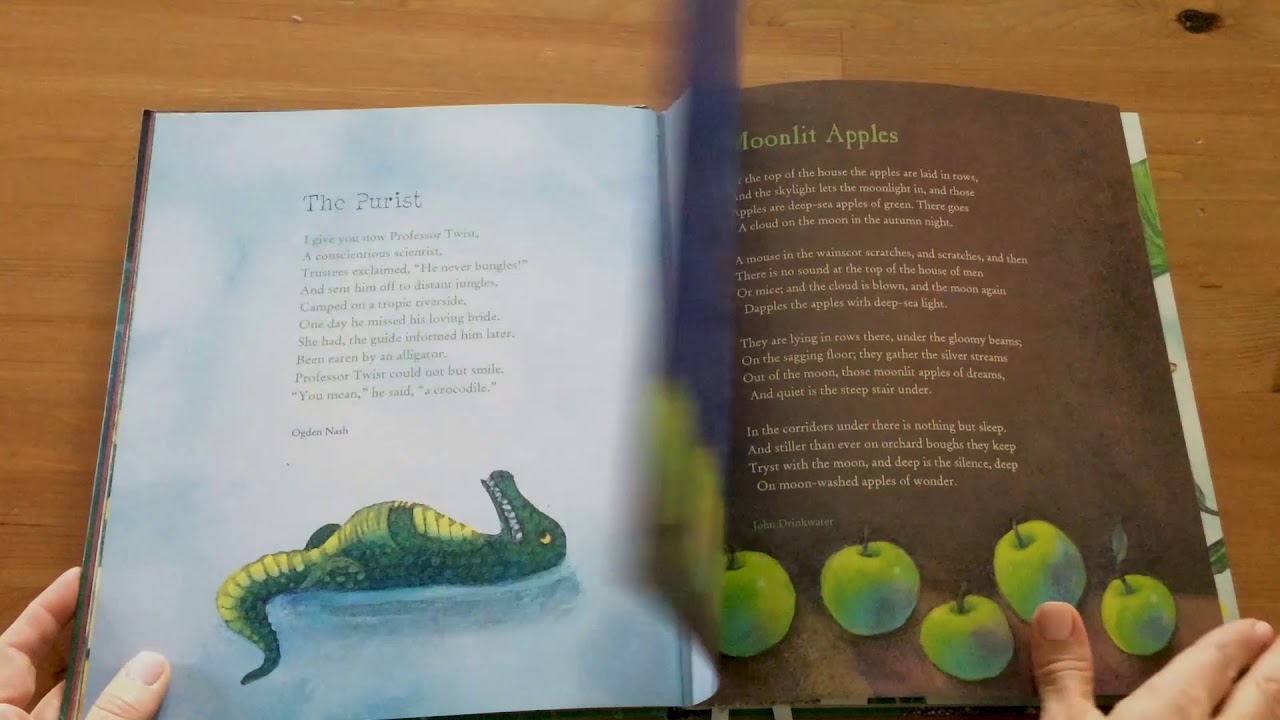 The Book of Poetry - Usborne - YouTube