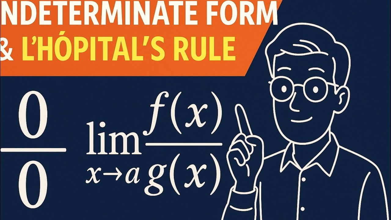 Limit chapter most important topic indeterminate form L'Hospital rule ...