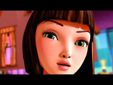 Giantess scenes from Barbie Presents: Thumbelina movie 