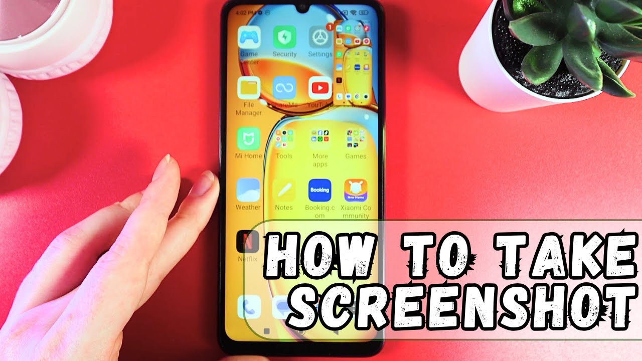 How to Take Screenshot on Redmi 13C - YouTube
