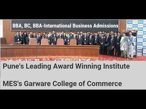 MES's Garware College of Commerce for BBA / BCA Admissions after HSC ...