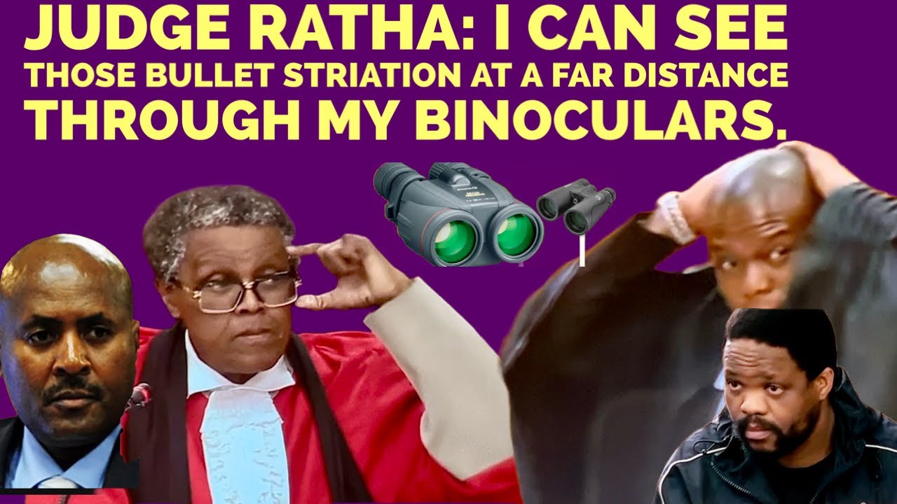 JUDGE RATHA wears many coats in court. One minute he is judge a ...