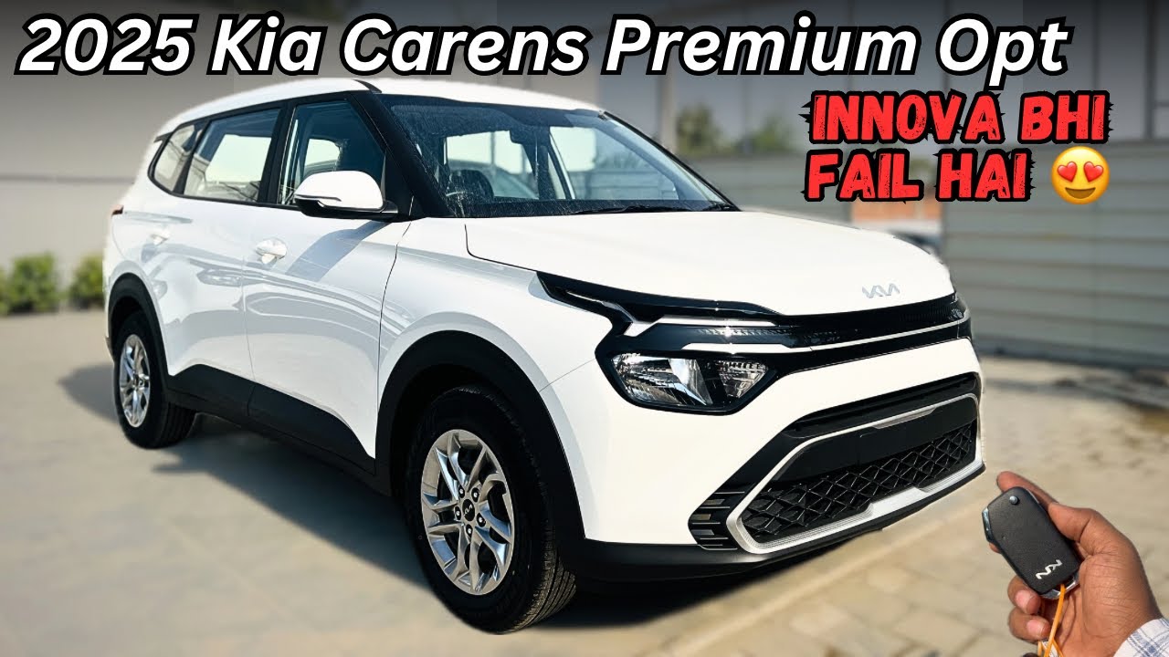 Best Budget 7 Seater Car ️2025 Kia Carens Premium Optional Full Review ...