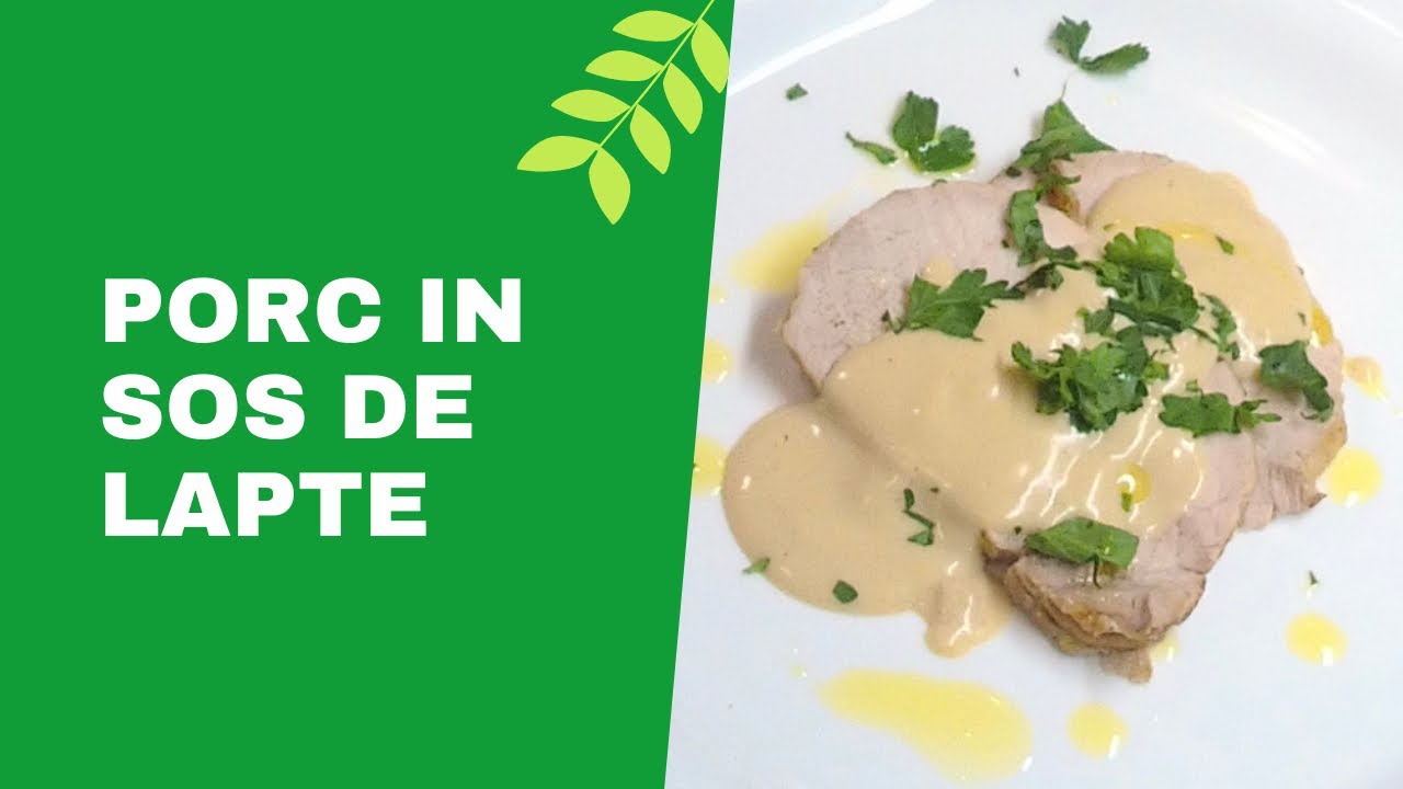 PORC IN SOS DE LAPTE - YouTube