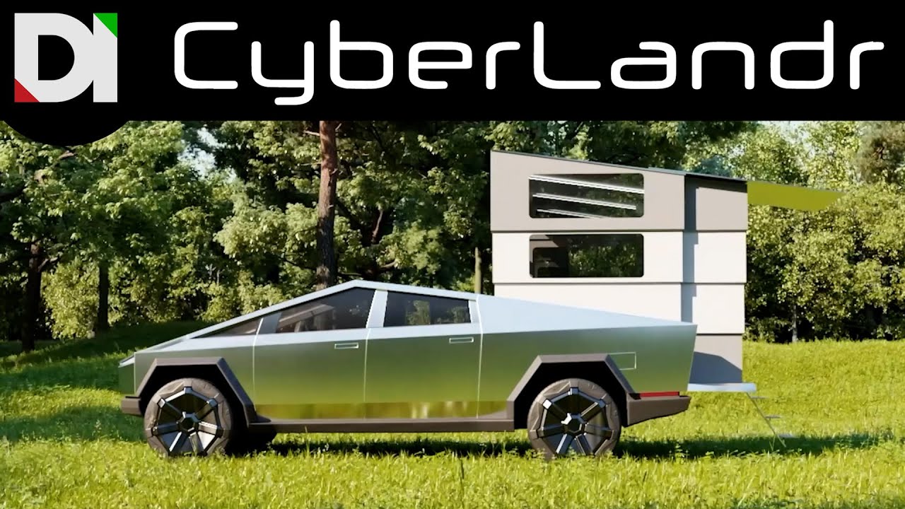 The CyberLandr: A Camper for your Cybertruck - YouTube