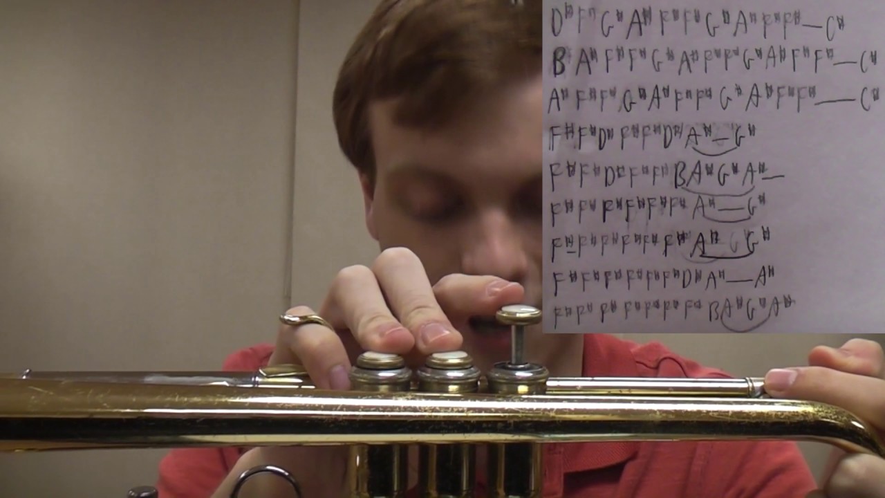 How to Play Slide on Trumpet - YouTube