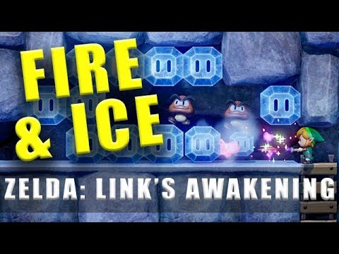 The Legend of Zelda Link's Awakening Switch Ice Blocks and Turtle Rock ...