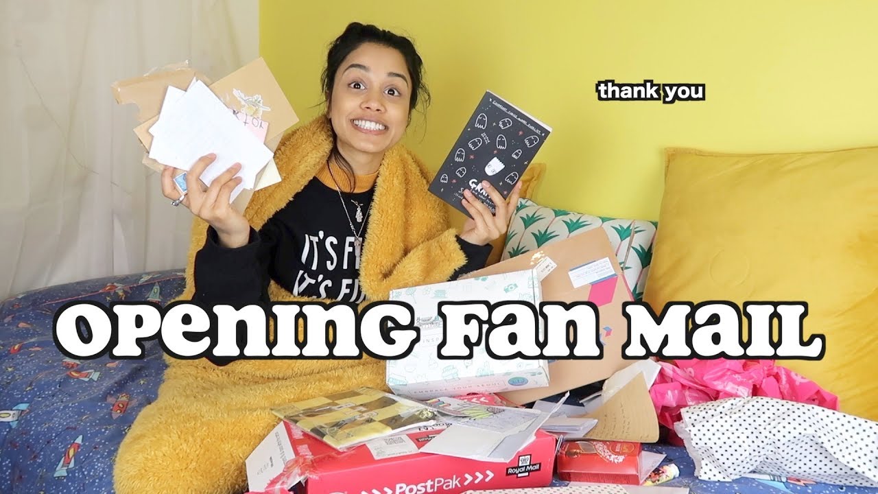 opening fan mail | clickfortaz - YouTube