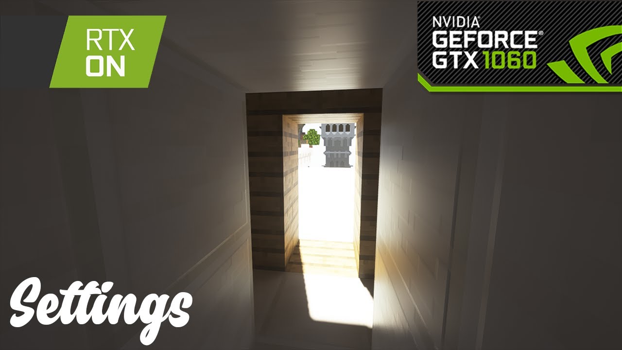 Minecraft con Ray tracing (settings) - YouTube