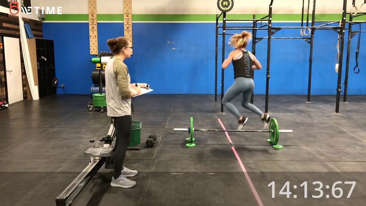 AGOQ2020 Event 3 Cindy Hinkle Crossfit - YouTube