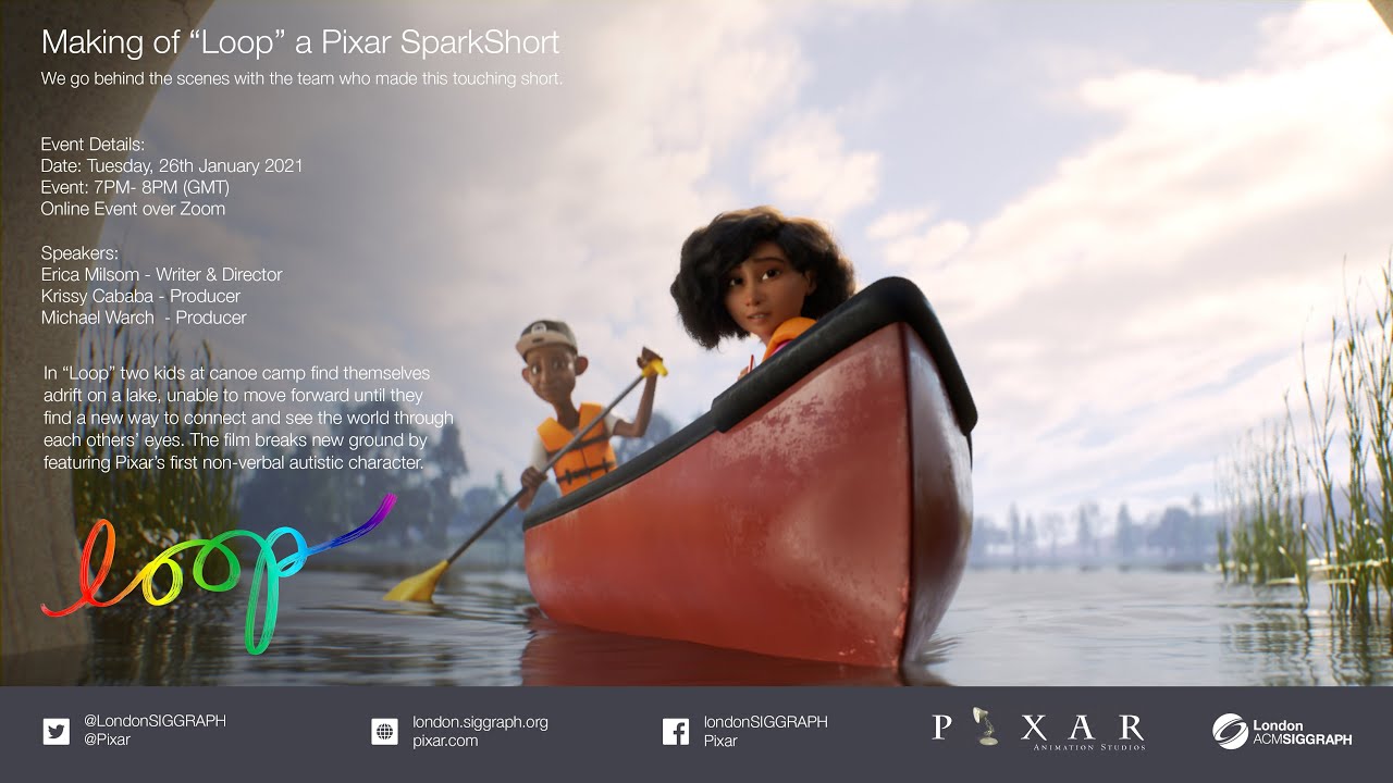 LOOP: A Pixar SparkShorts Q&A hosted by the London ACM SIGGRAPH - YouTube