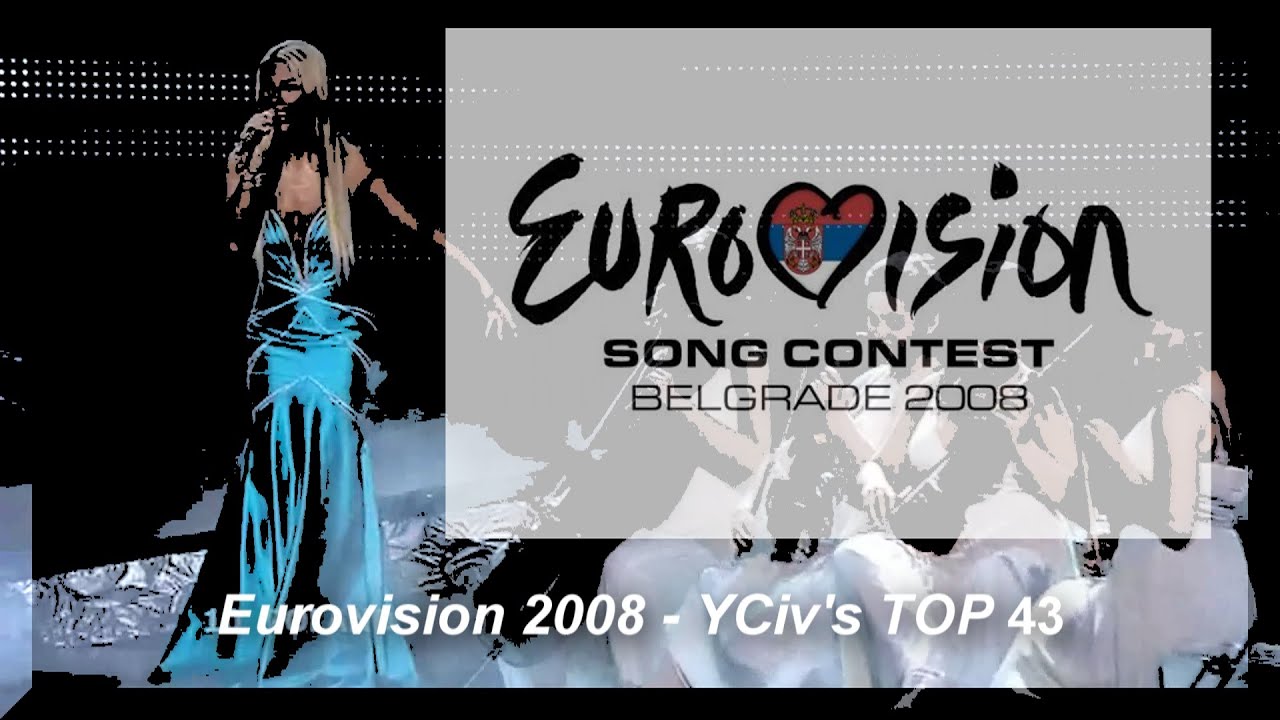 Eurovision Song Contest 2008 - YCiv's TOP 43 [based on YCivometer ...