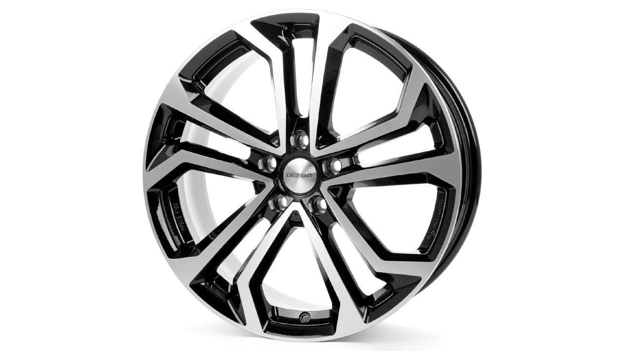 DEZENT TA Black/polished front | felgenoutlet.de - YouTube