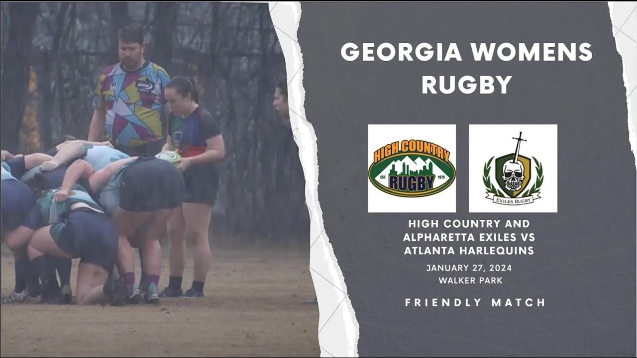 Women's Rugby Georgia Friendly Match Exiles and High Country vs Atlanta ...