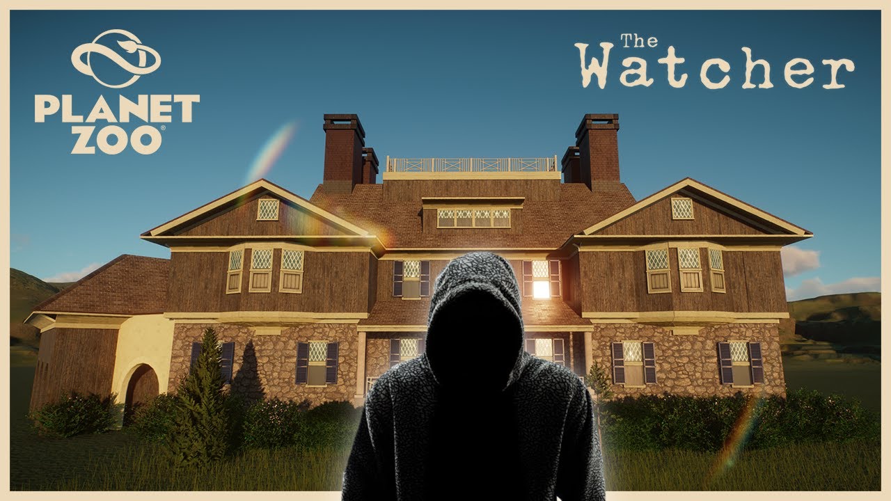 I built the The Watcher House in a video game ! Planet Zoo #thewatcher ...