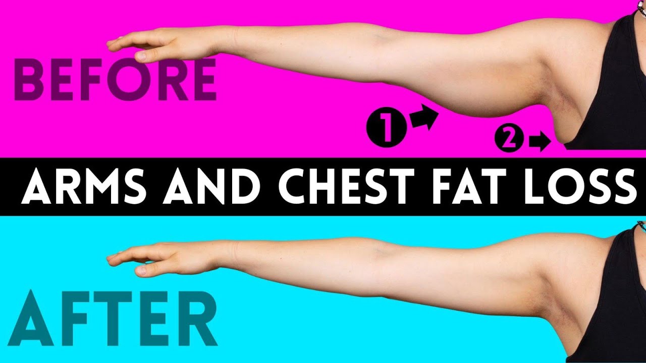 Lose Arms & Chest Fat - Upper Body Workout at Home🔥 Exercise to Burn ...