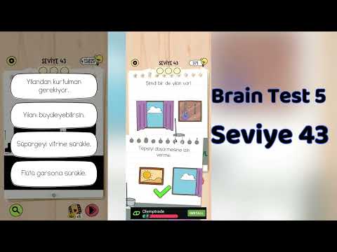 Brain Test 5 Seviye 43 Çözüm | Brain Test 5 Türkçe