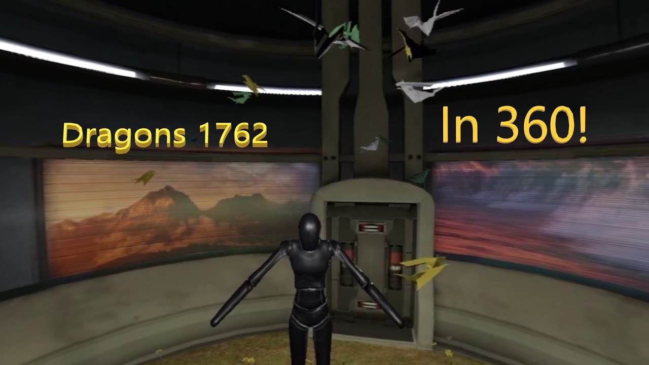 SCP-1762 HERE BE DRAGONS in 360 - YouTube