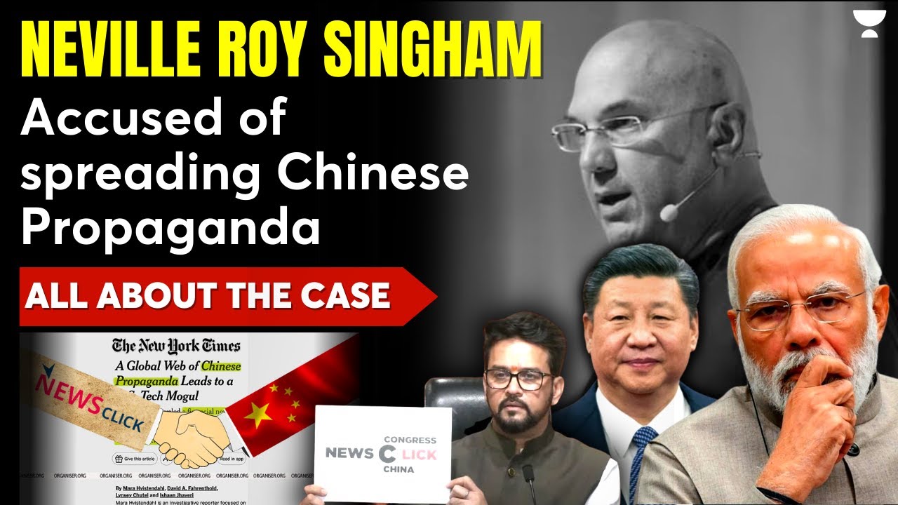 Chinese propaganda being spread by Tech Mogul Neville Roy Singham ...
