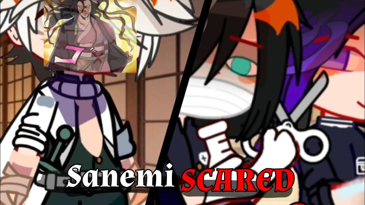 []Kny!AU [] sanemi scared..| part 2 of:what happened to giyuu hair ...