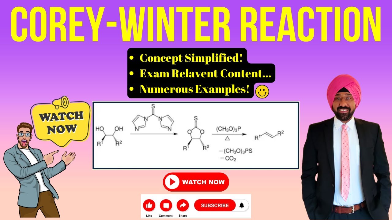 Corey-Winter Reaction: Discover the Amazing Technique to Make Alkenes ...