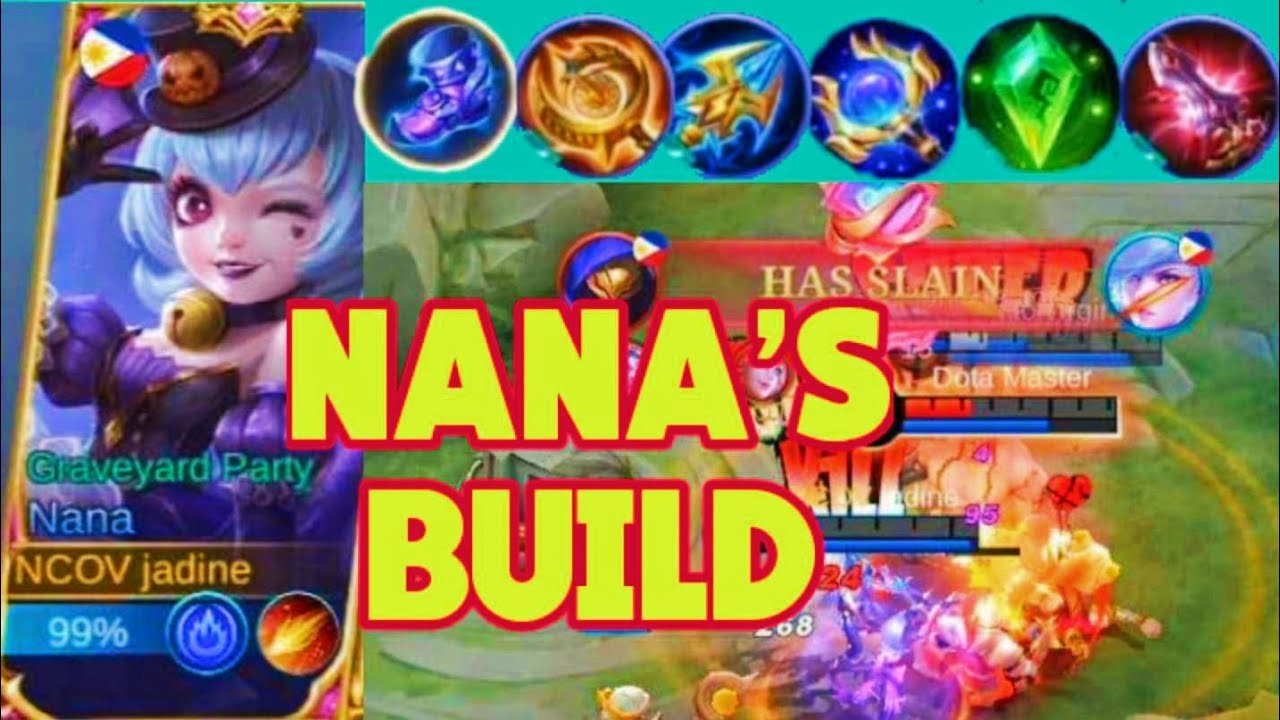 NANA EMBLEM AND BUILD PANG LABAN KY ALDOUS AND GUSION | rickX lods ...