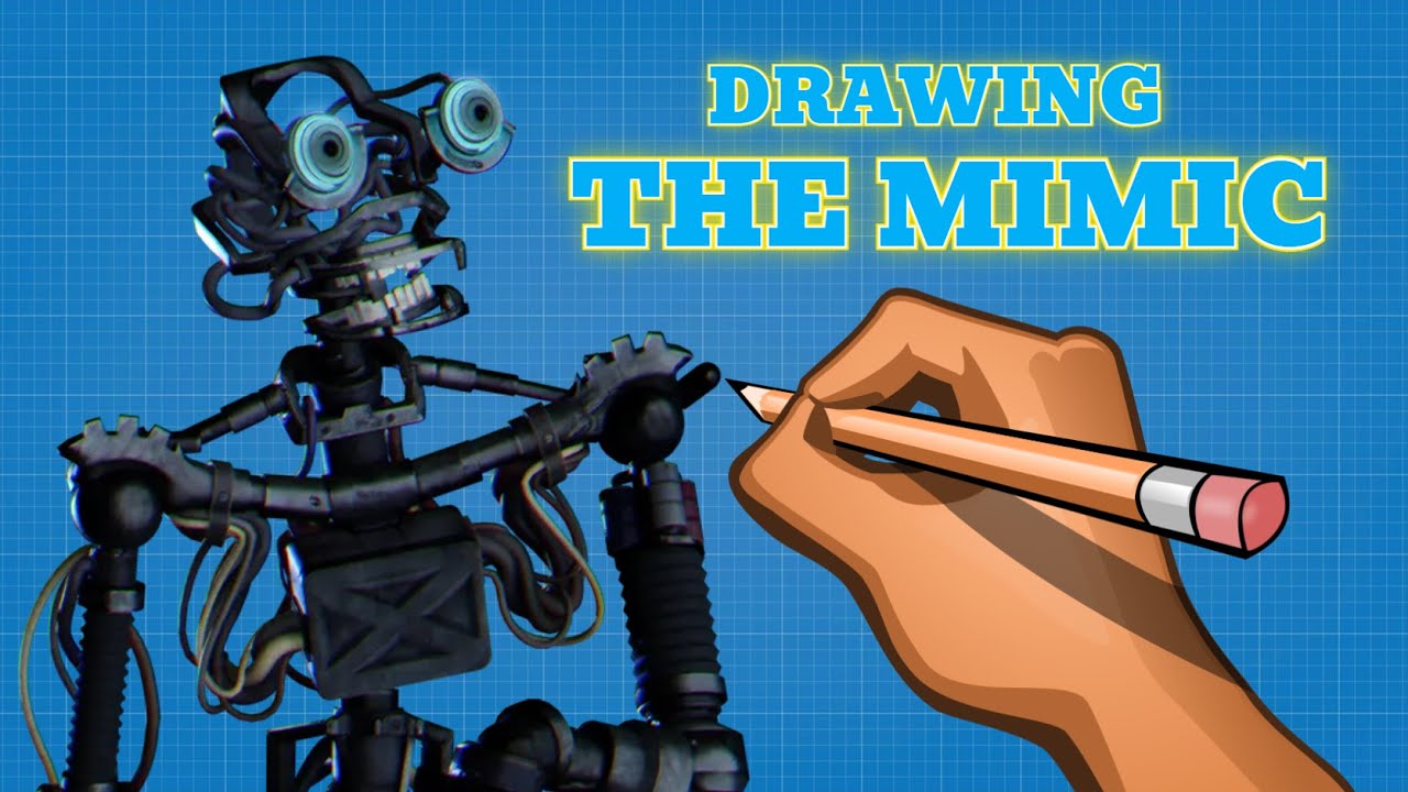Speed Drawing THE MIMIC | FNAF Secret Of The Mimic! - YouTube