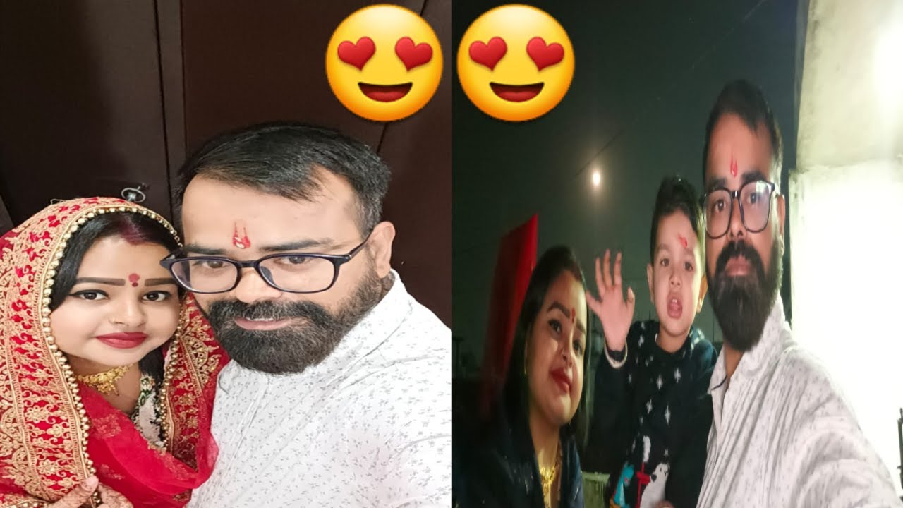 Happy karwachauth 😍😍ll @ aveer singh panwar # viral video # vlogger ...