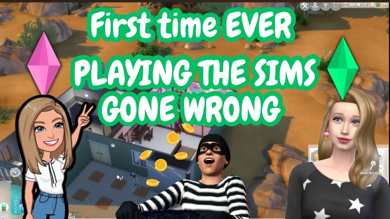 The First Time EVER PLAYING THE SIMS - YouTube