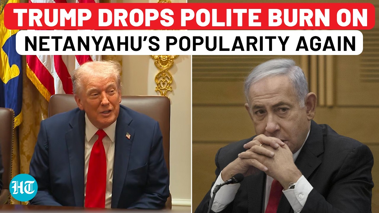 Netanyahu Gets 'Trumped'? US President's Popularity Claims Met With ...