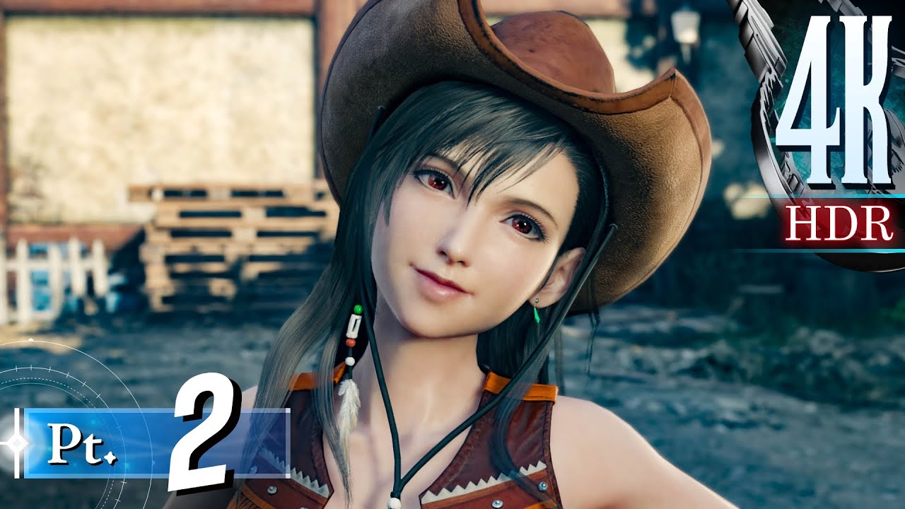 Final Fantasy 7 (VII) Rebirth - [4K/60fps HDR] (100%, Platinum) Part 2 ...