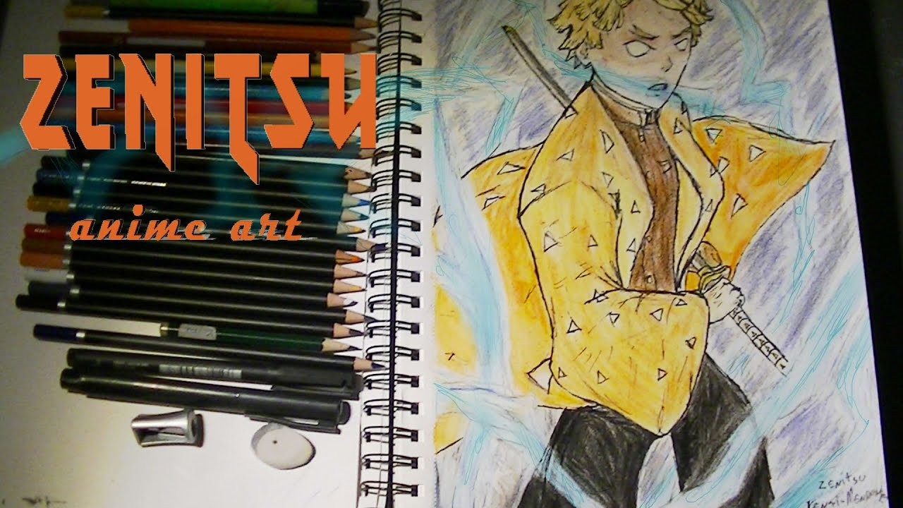 zenetsu (speed drawiing) - YouTube