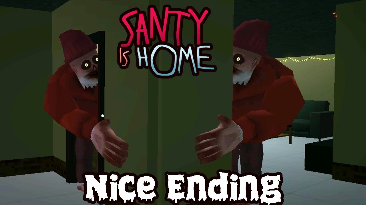 Santy Is Home (Nice Ending) - Indie PSX Horror Game (No Commentary ...