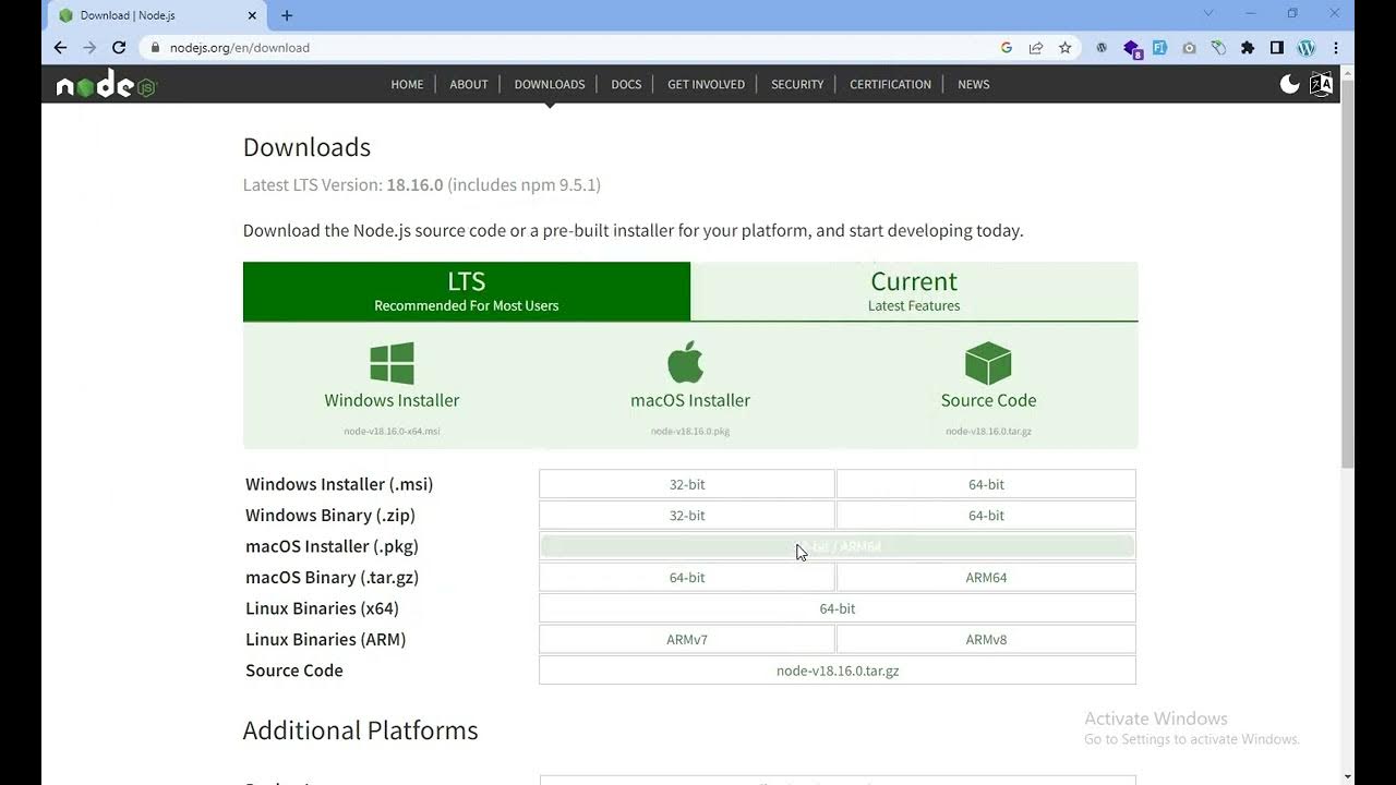 How To Install Node Js Bangla Tutorial 2023 Youtube