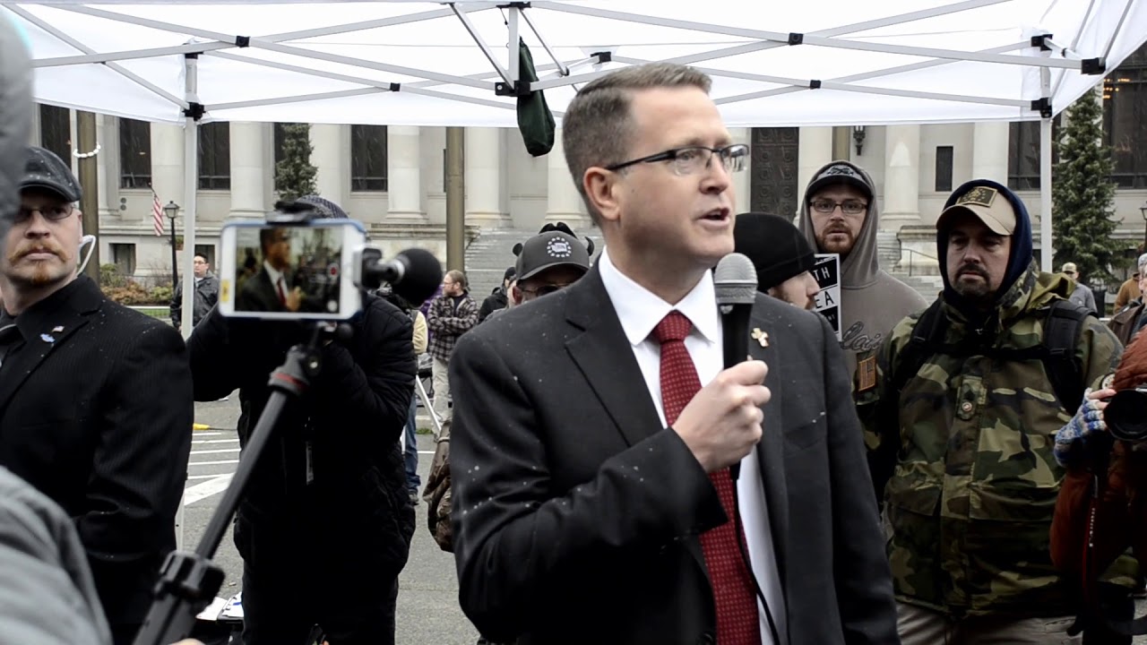 Rep. Matt Shea at the Rally 4 UR Rights - YouTube