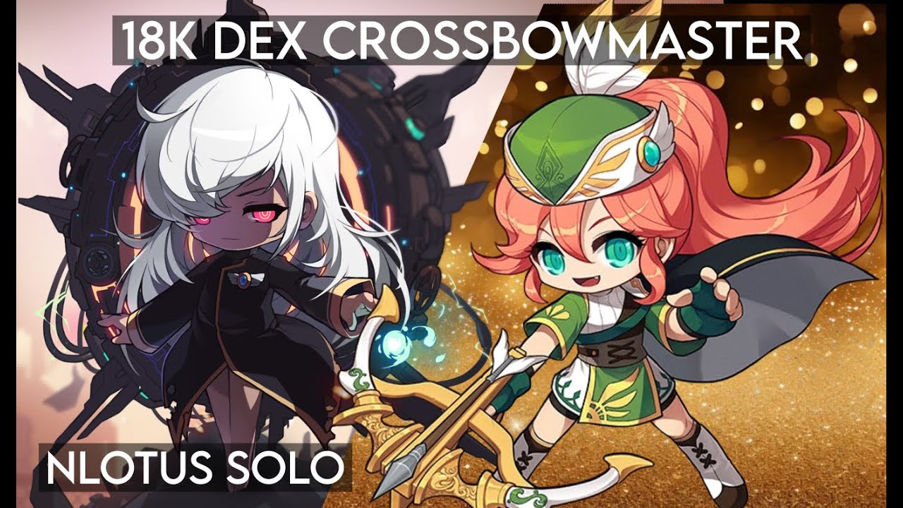 Maplestory Crossbow Solo nLotus (6m34s) - YouTube