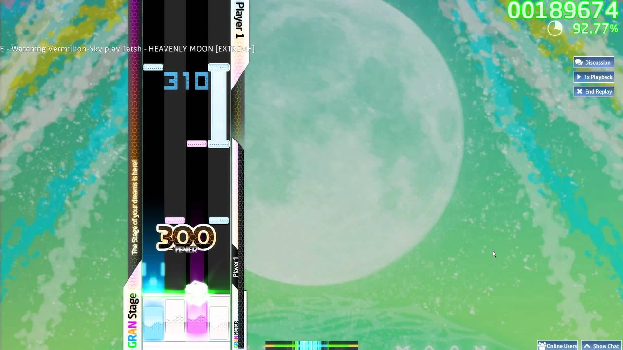 osu mania- heavenly moon 4k extreme - YouTube