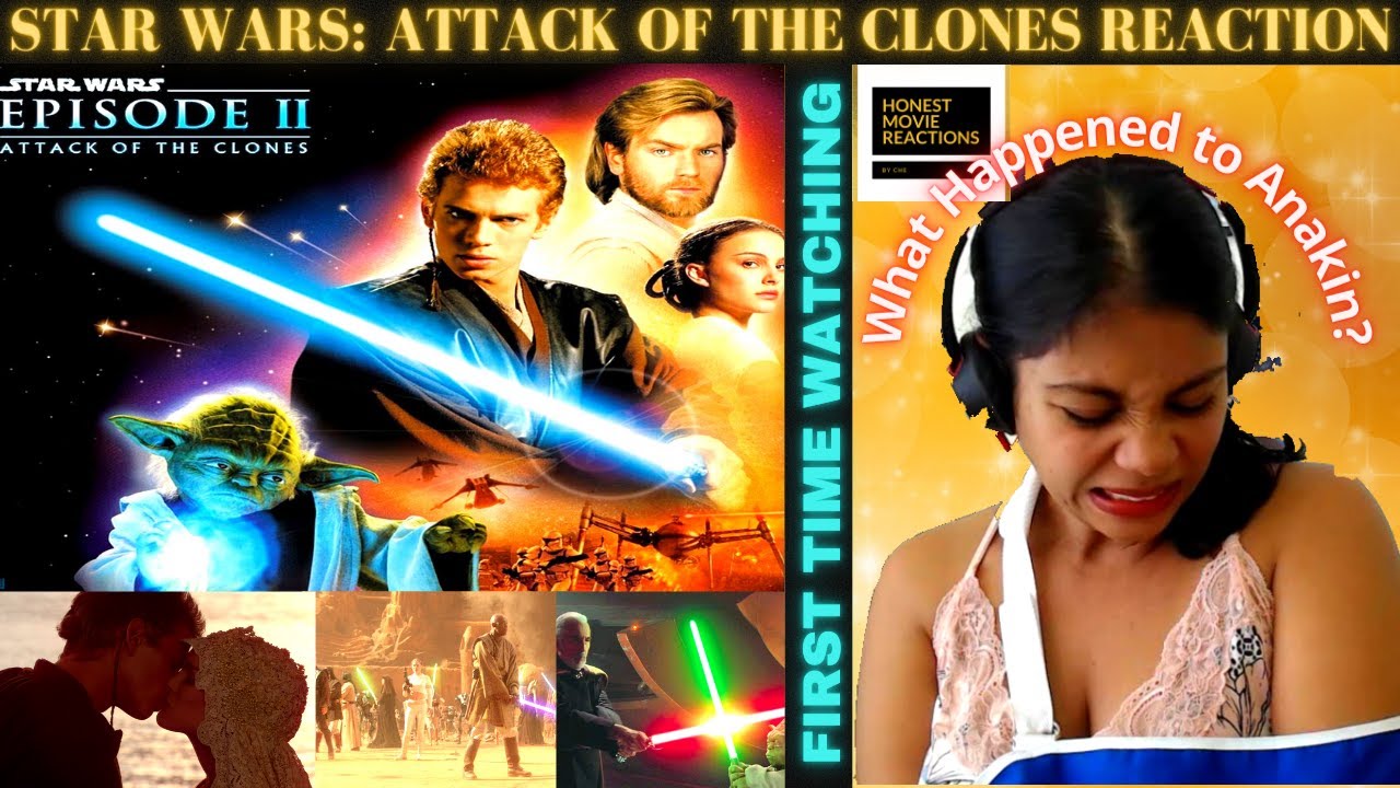 STAR WARS ATTACK OF THE CLONES MOVIE REACTION | First Time Watching ...
