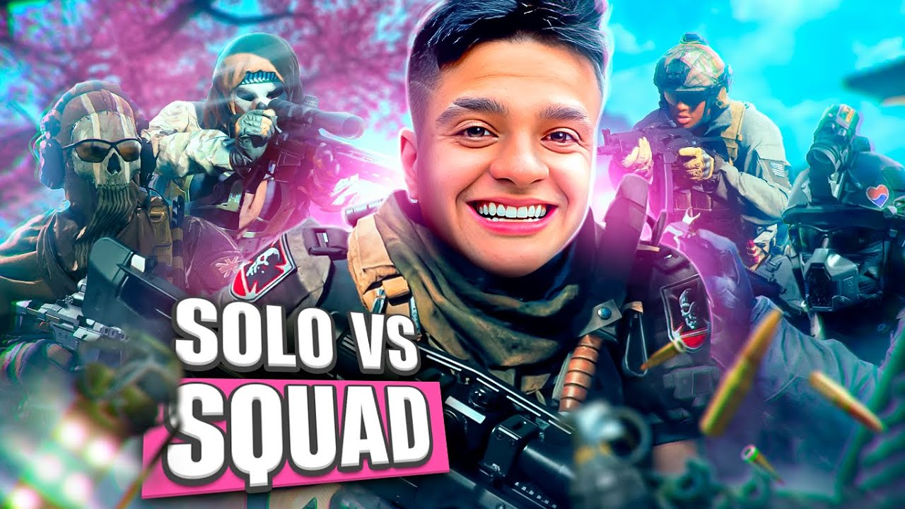 TILTANDO GERAL NA GAMEPLAY DE SOLO VS SQUAD! | COD WARZONE - YouTube