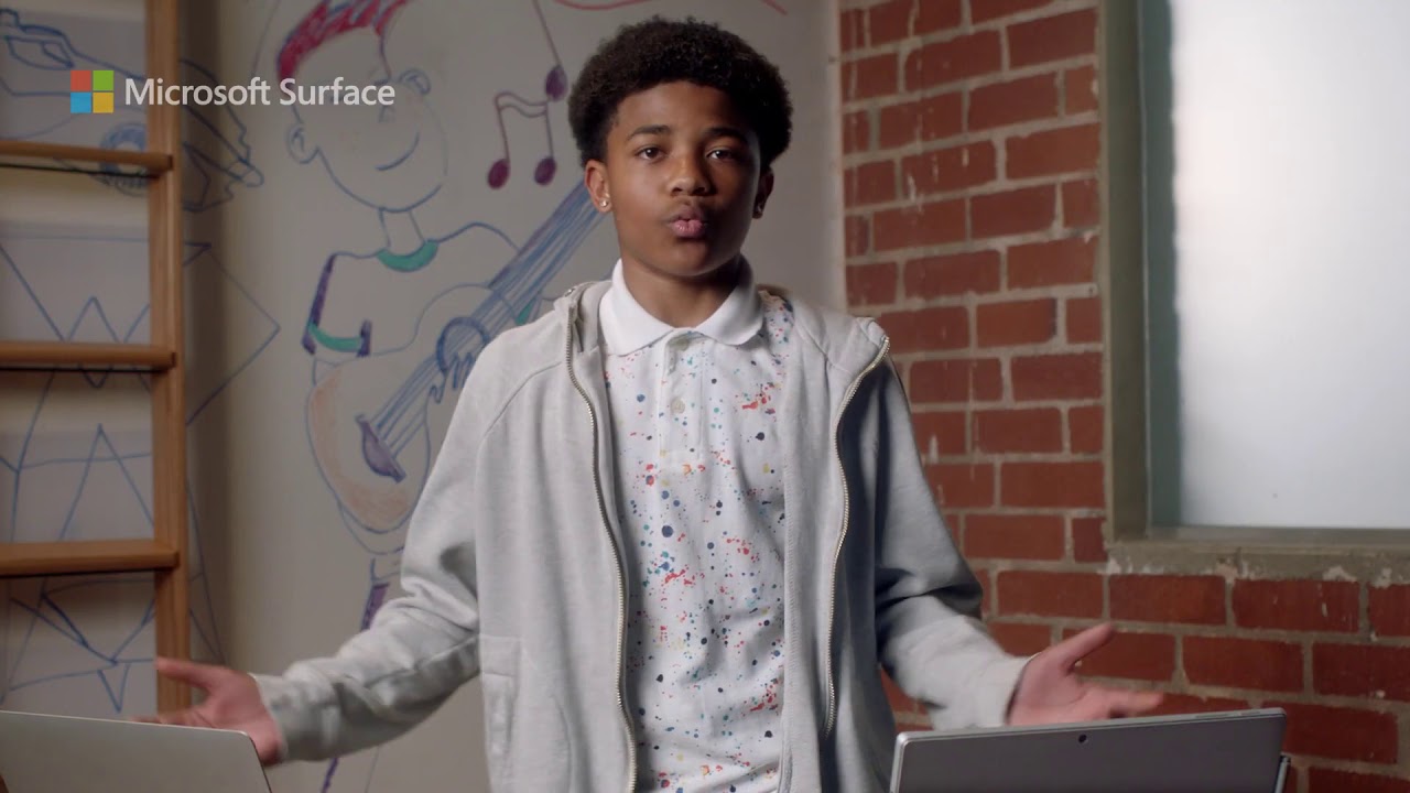 The funny microsoft Surface Pro 7 ad: The Better Choice?! - YouTube