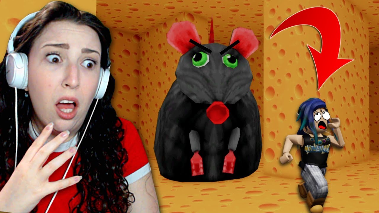 I Was *CHASED* By A GIANT RAT!! | Roblox Cheese Escape - YouTube