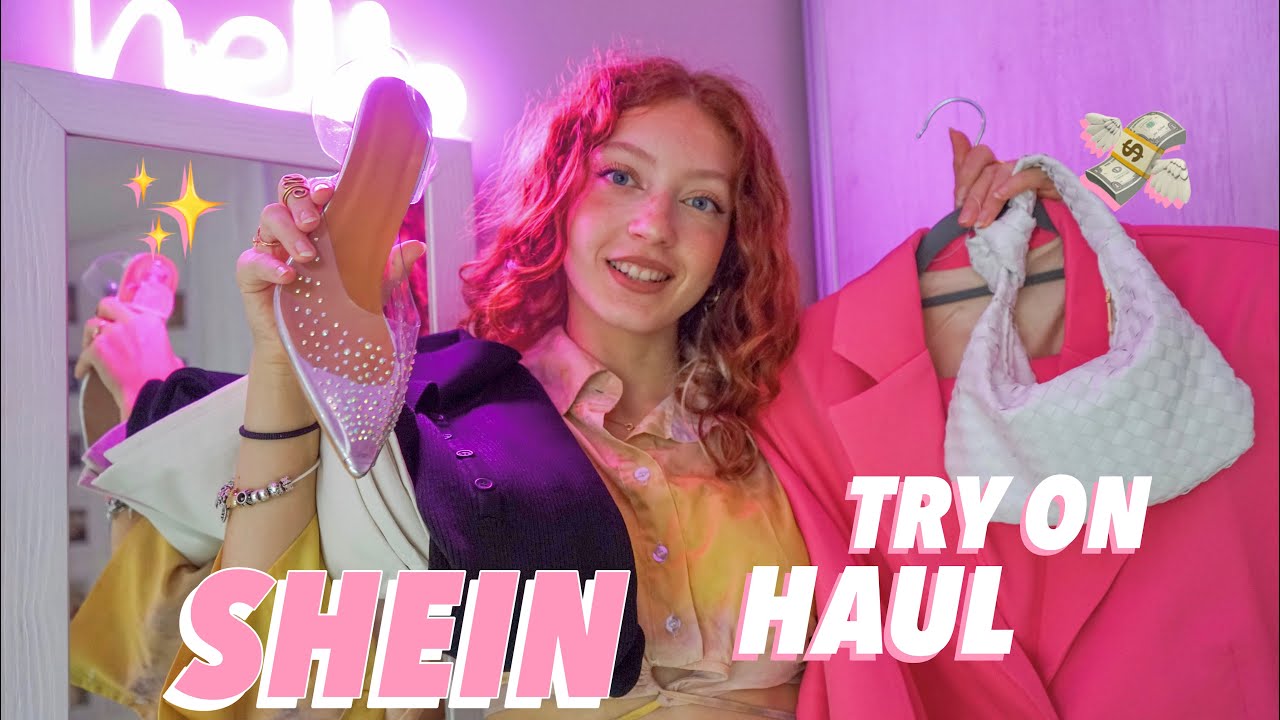 TRY ON HAUL SHEIN 💸 borse, vestiti, scarpe, accessori... - YouTube