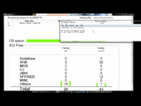 Edi monitor for Jdedwards in c# - YouTube