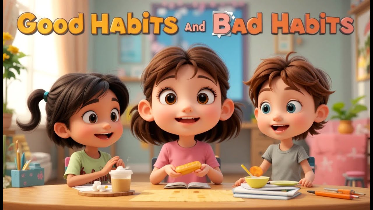 Good Habits Song for Kids | Learning Through Music | Favorite Kids ...