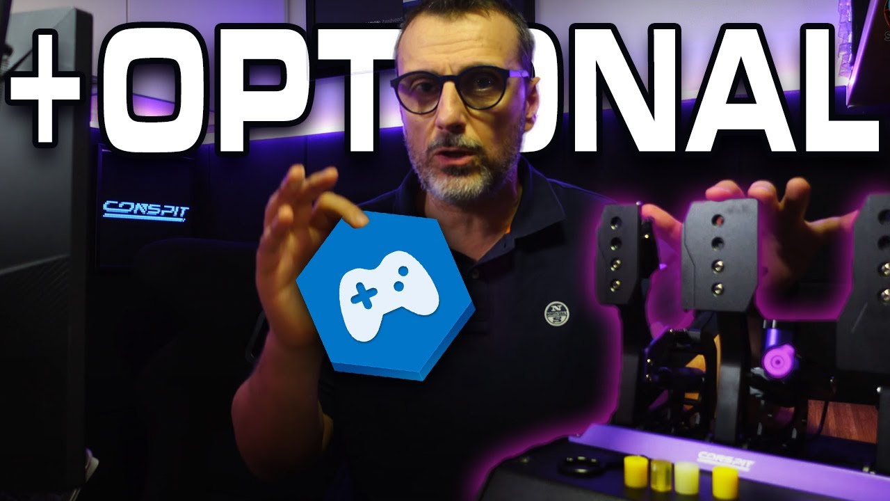 Conspit CPP Lite Baseplate, nuovi elastomeri e compatibilità Simhub - YouTube