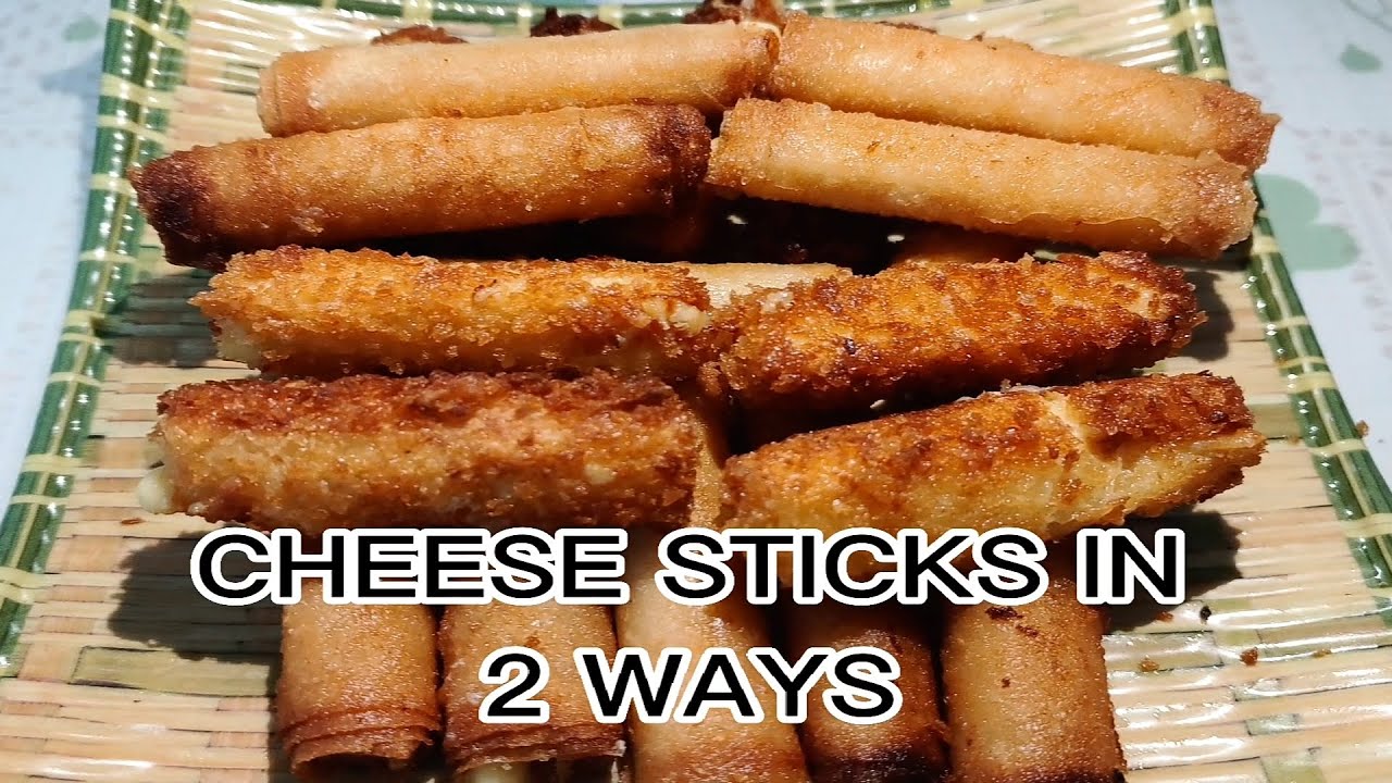 HOW TO COOK CHEESE STICKS IN 2 WAYS | SUPER EASY RECIPE - YouTube