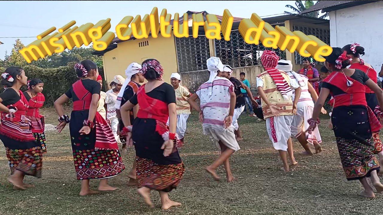 missing cultural dance, mising song, beautiful dance - YouTube