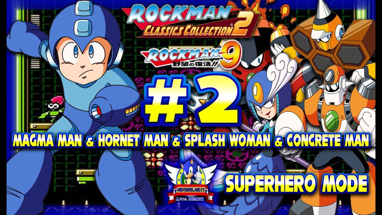 Rockman Classics Collection 2 PS4 (1080p) - Rockman 9 Part 2 Superhero ...