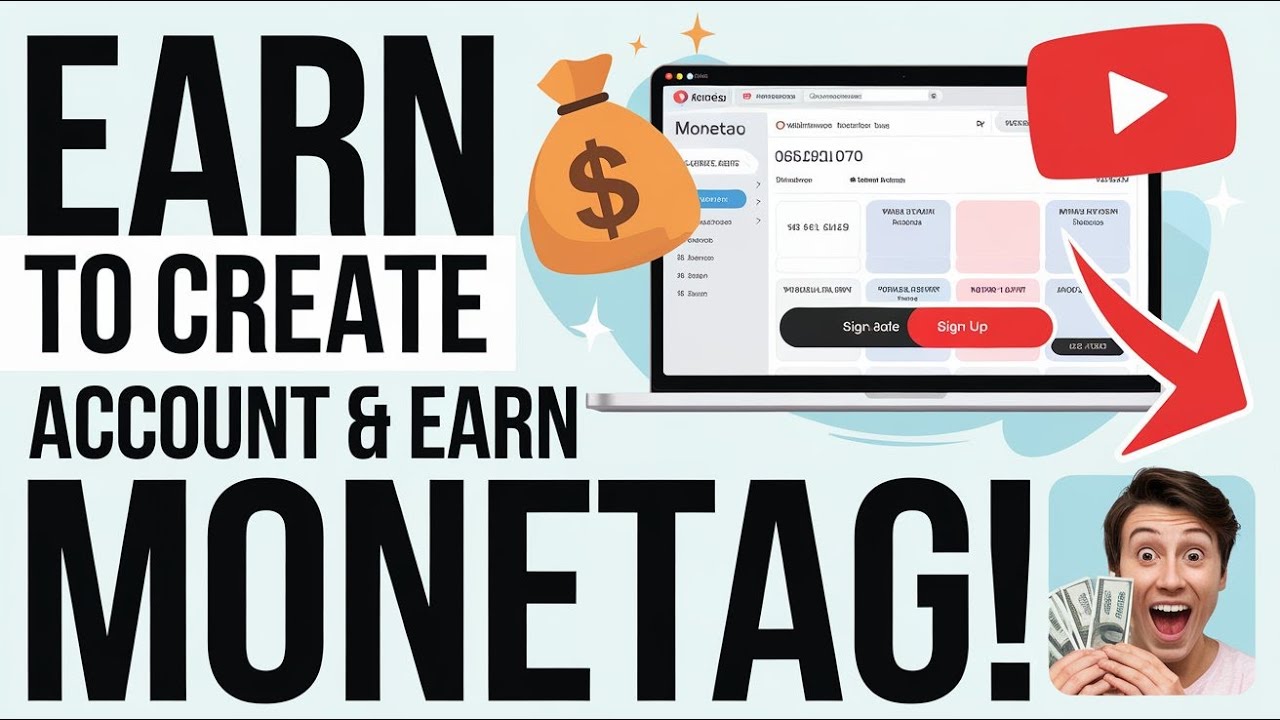 How to Create a Monetag Account & Start Earning Money! - YouTube